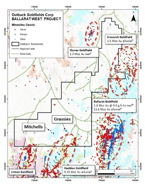 Outback's Ballarat West Exploration Licence has been Granted - Junior ... Outback's Ballarat West Exploration Licence has been Granted - Junior ...