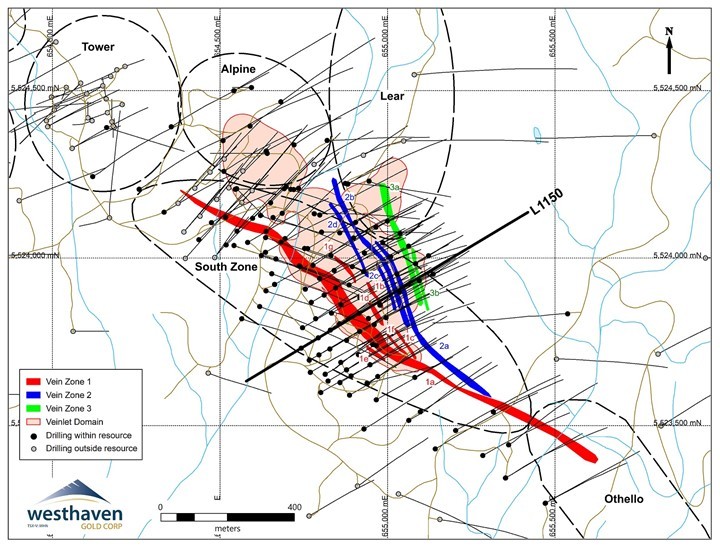 Westhaven Gold Completes Initial Mineral Resource Estimate of 841,000 ... Westhaven Gold Completes Initial Mineral Resource Estimate of 841,000 ...